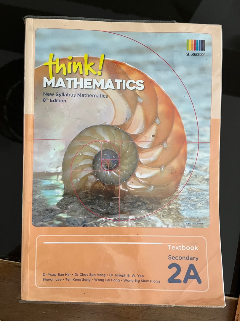 Sec 2 Math Textbook, Hobbies & Toys, Books & Magazines, Textbooks on ...