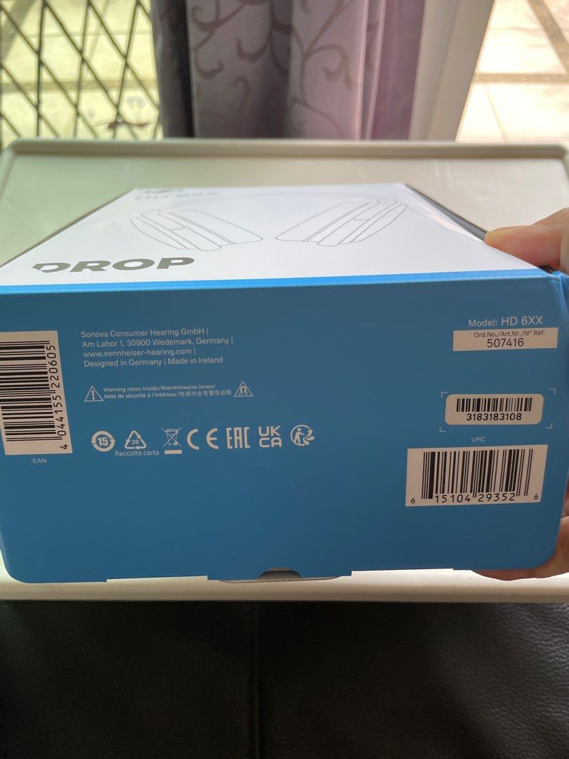 Sennheiser Drop HD 6XX Reference Class Headphones, Audio, Headphones ...