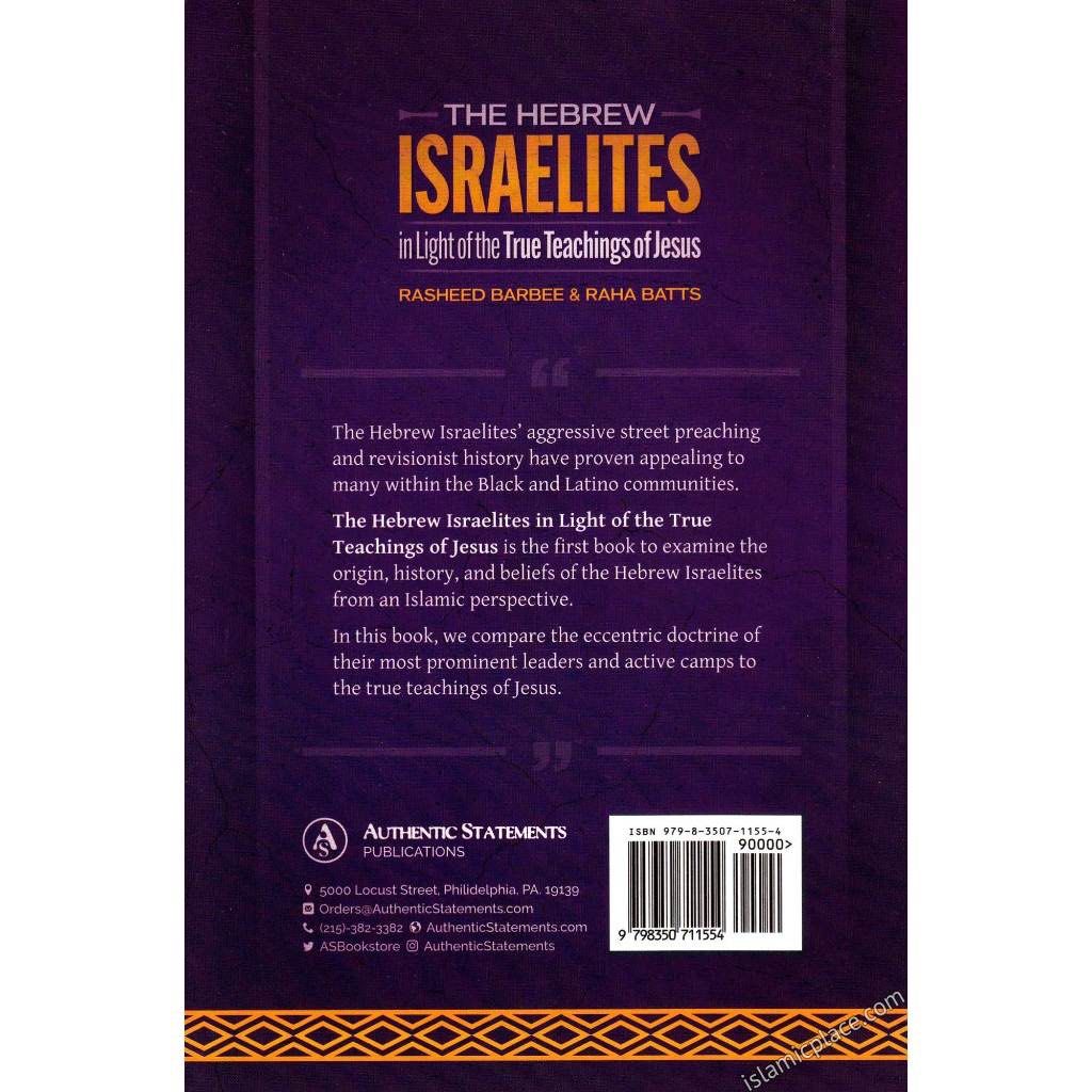 (SG SELLER) The Hebrew Israelites in Light of the True Teachings of ...