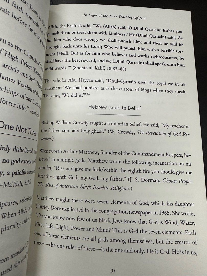 (SG SELLER) The Hebrew Israelites in Light of the True Teachings of ...