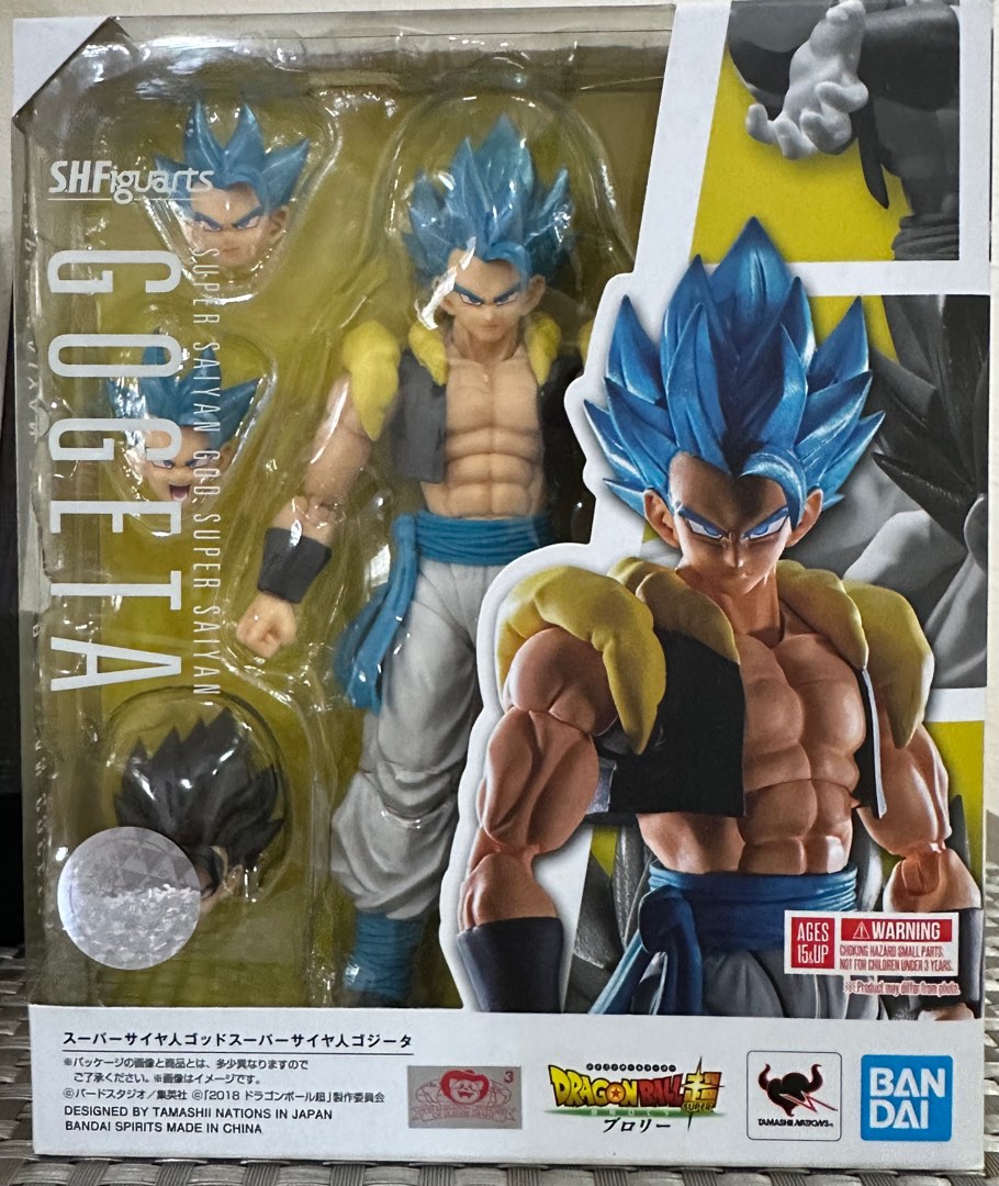SH Figuarts Super Saiyan God Gogeta SHF, Hobbies & Toys, Toys & Games ...
