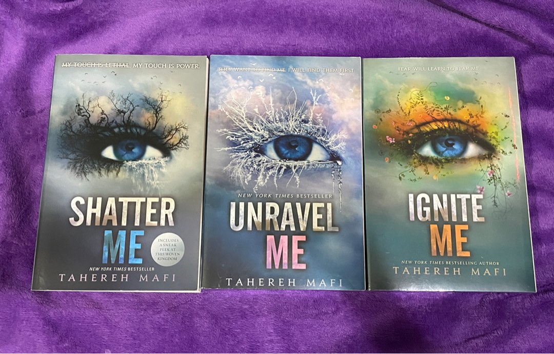 SHATTER ME TRILOGY TAHEREH MAFI, Hobbies & Toys, Books & Magazines ...