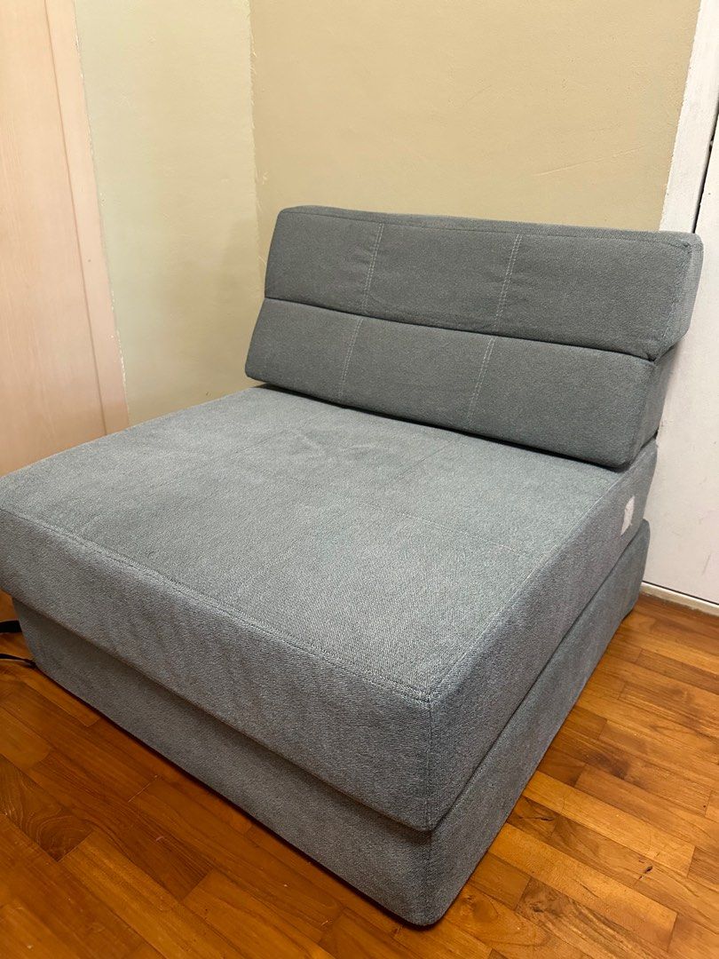 Single Foldable sofa., Furniture & Home Living, Furniture, Sofas on ...