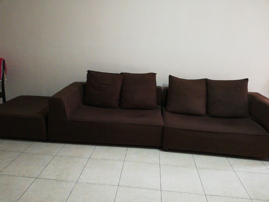 Sofa Full Set, Furniture & Home Living, Furniture, Sofas on Carousell