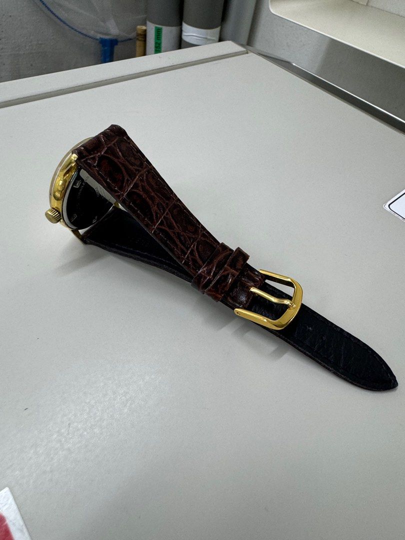 Solvil Titus Gold Plated Watch, Luxury, Watches on Carousell