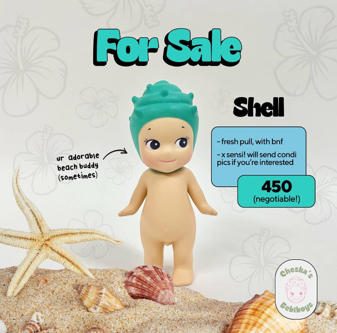 Sonny Angel Shell (NEGOTIABLE), Hobbies & Toys, Toys & Games on Carousell