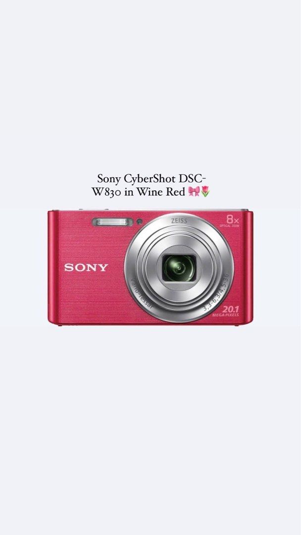 Sony CyberShot DSC-W830, Photography, Cameras on Carousell