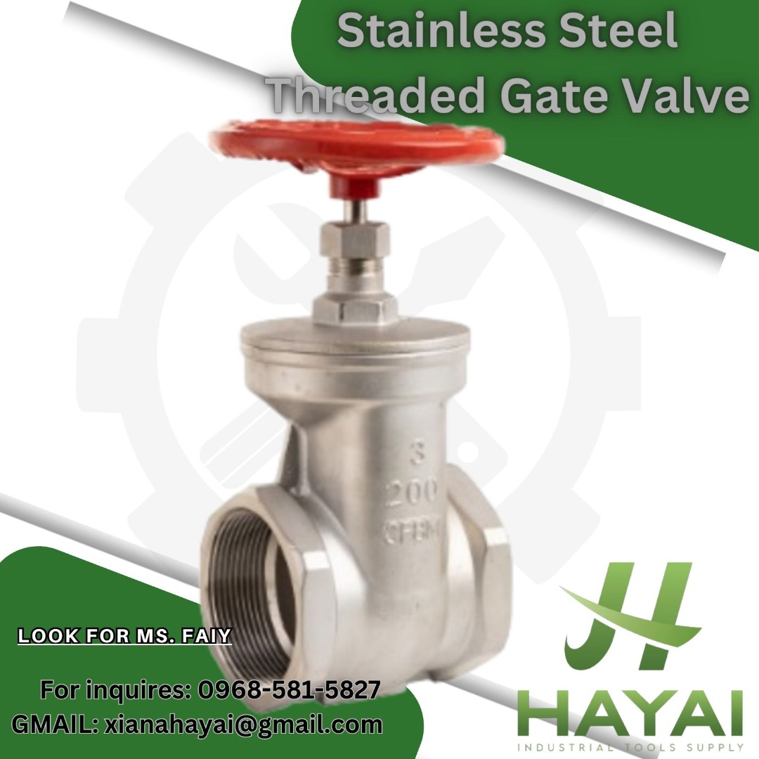 Stainless Steel Threaded Gate Valve, Commercial & Industrial ...