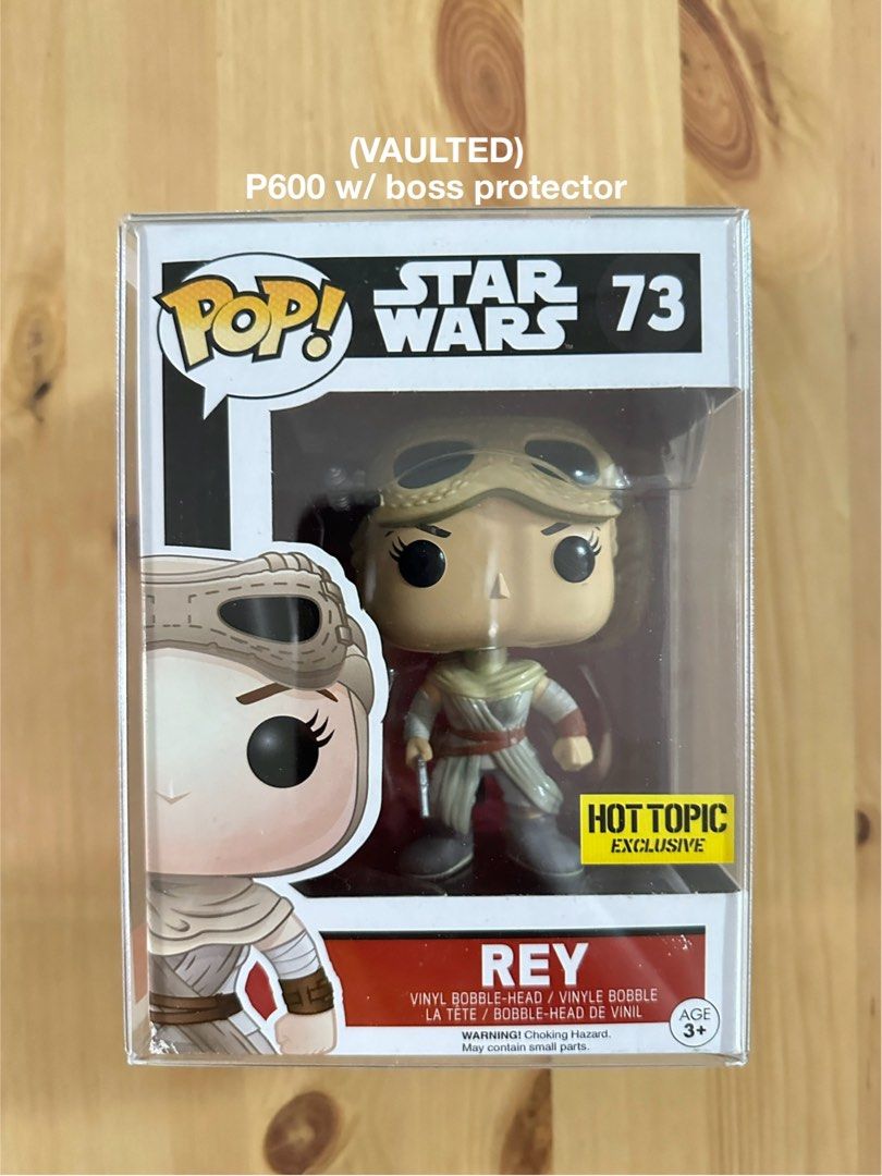 Star Wars Rey Funko Pop (Vaulted), Hobbies & Toys, Memorabilia ...