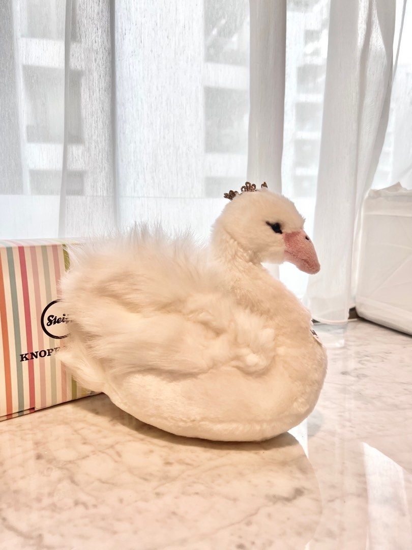 Steiff Susie Swan, Hobbies & Toys, Memorabilia & Collectibles, Vintage ...