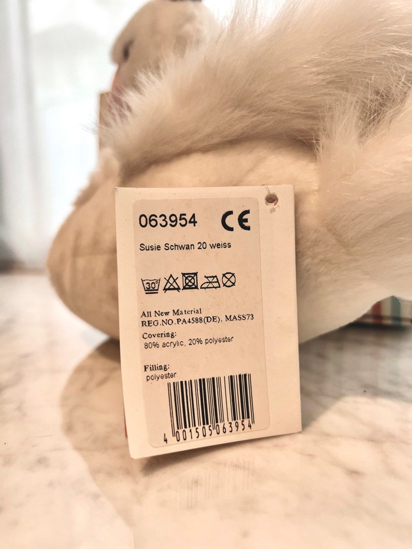 Steiff Susie Swan, Hobbies & Toys, Memorabilia & Collectibles, Vintage ...