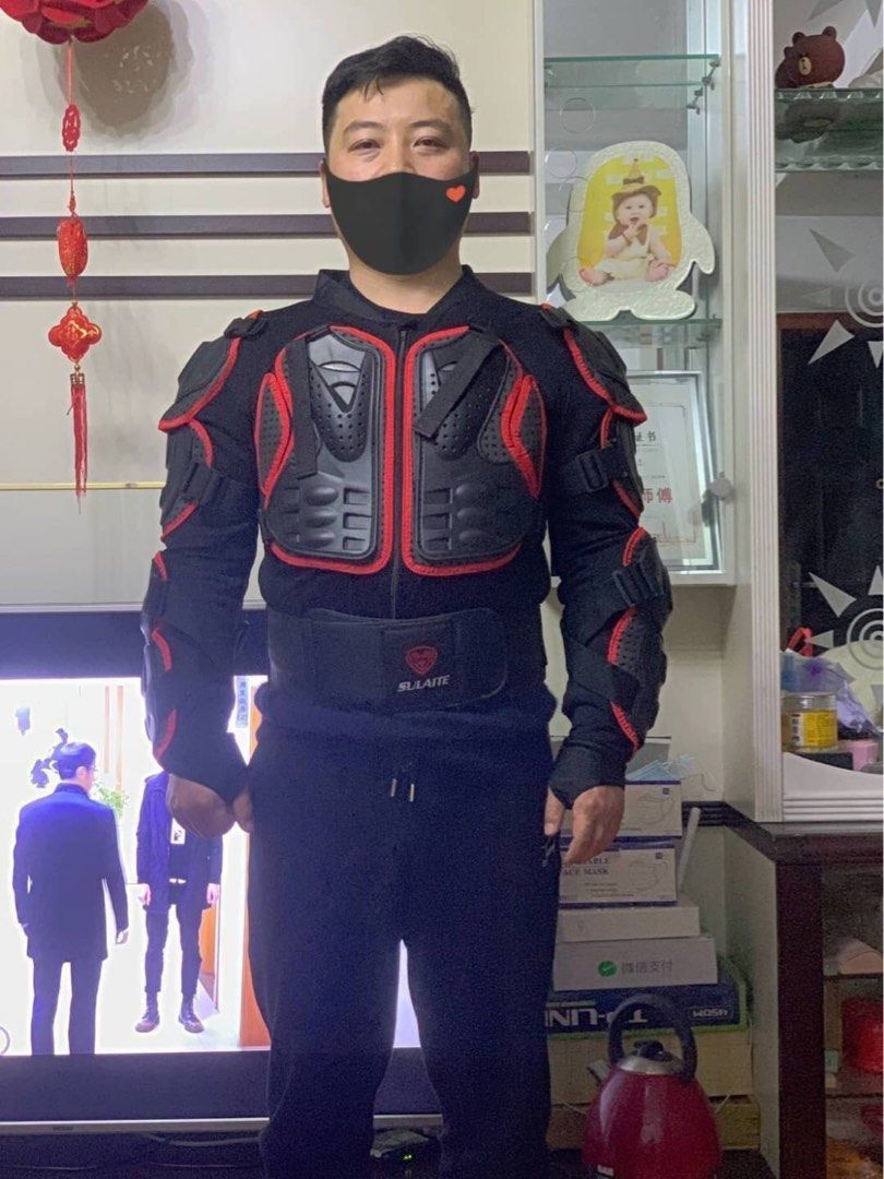 SULAITE Motorbike protective jacket Motorbike rider's racing jacket, 他的 ...