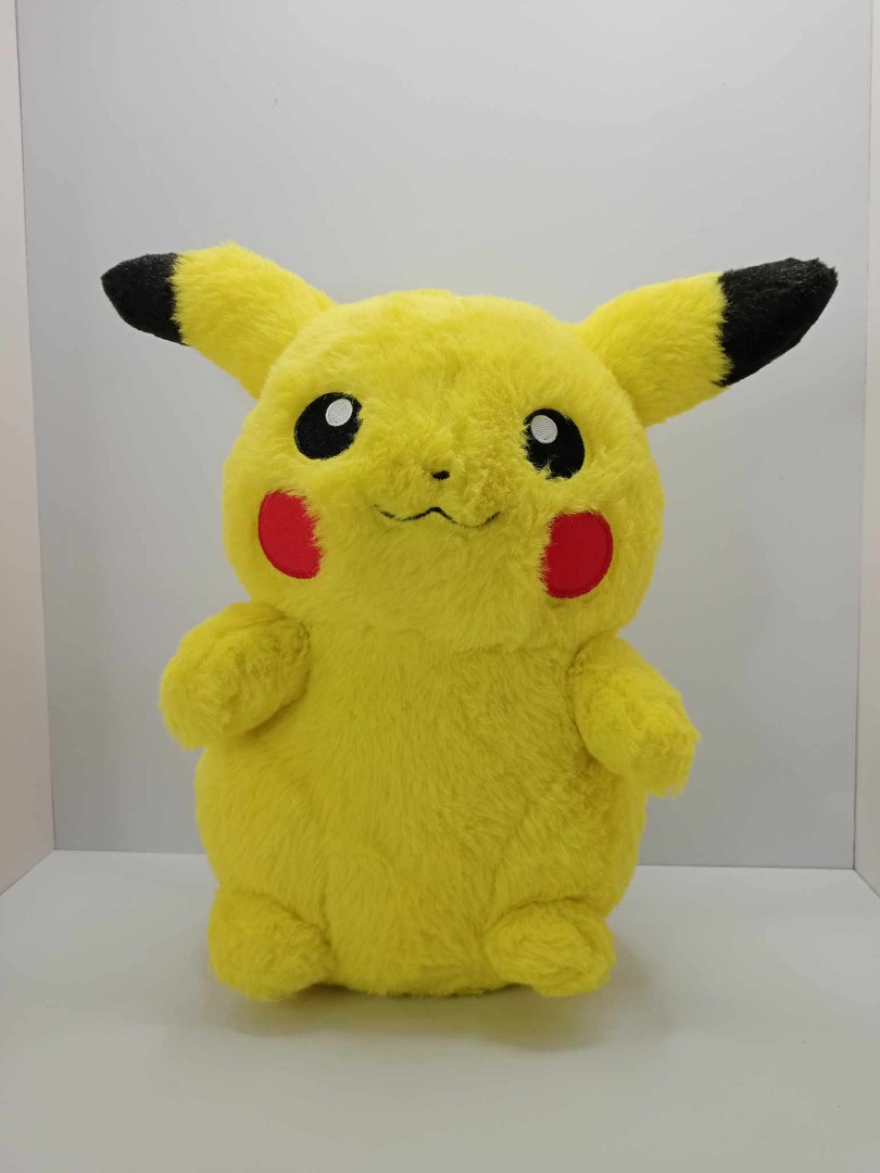 Super Fluffy 12-Inch Pikachu Pokemon Plush Stuffed Toy (Nintendo ...