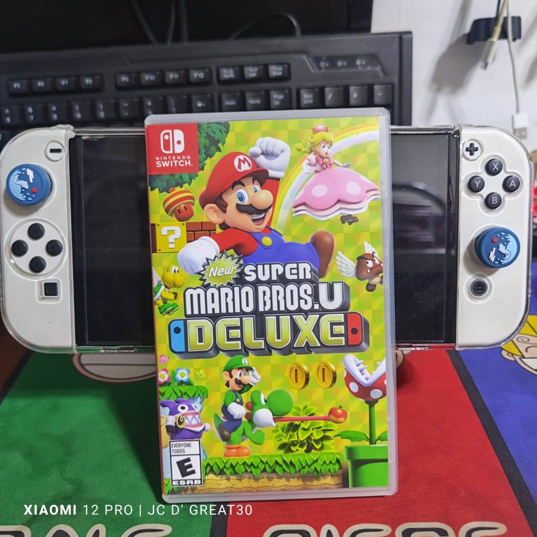 Super Mario Bros Deluxe Switch Game, Video Gaming, Video Games ...