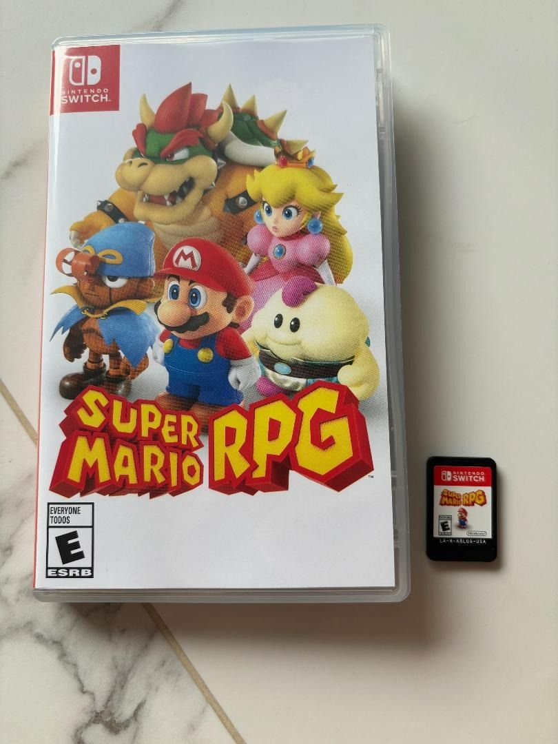 Super Mario Rpg Nintendo Switch Video Game Cartridge Legend Seven Stars ...