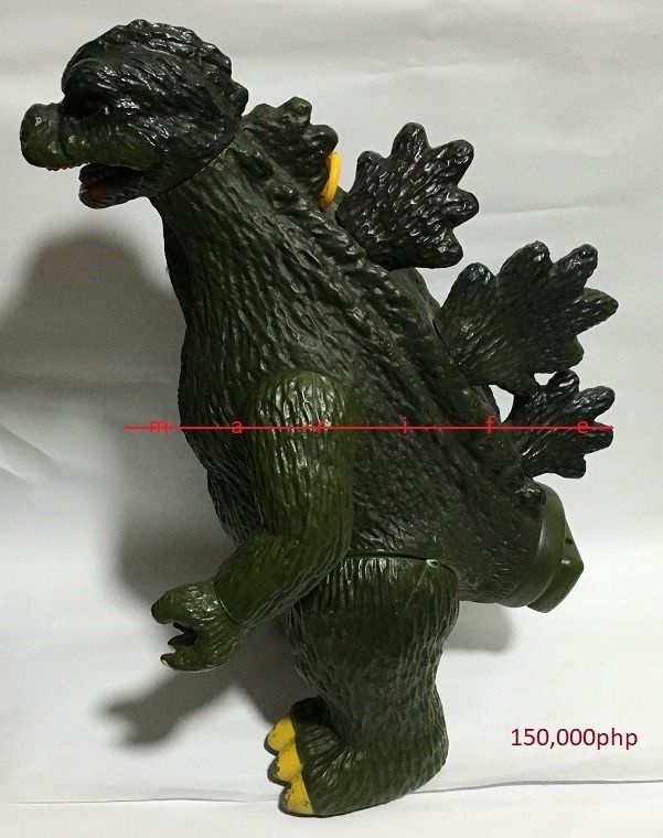 SUPER RARE godzilla jumbosaurus holy grail popy TOHO Japan shogun ...