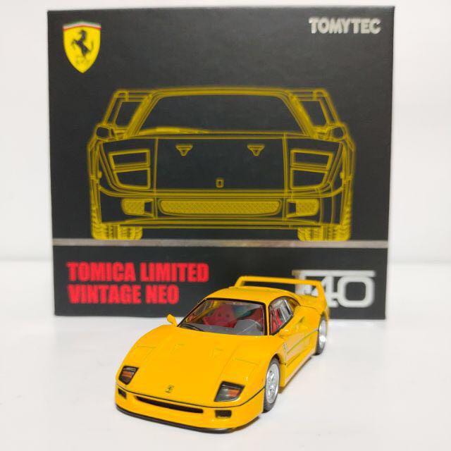 Takara Tomy Ferrari F40 Mall Original Tomica Limited Vintage Neo TLV ...