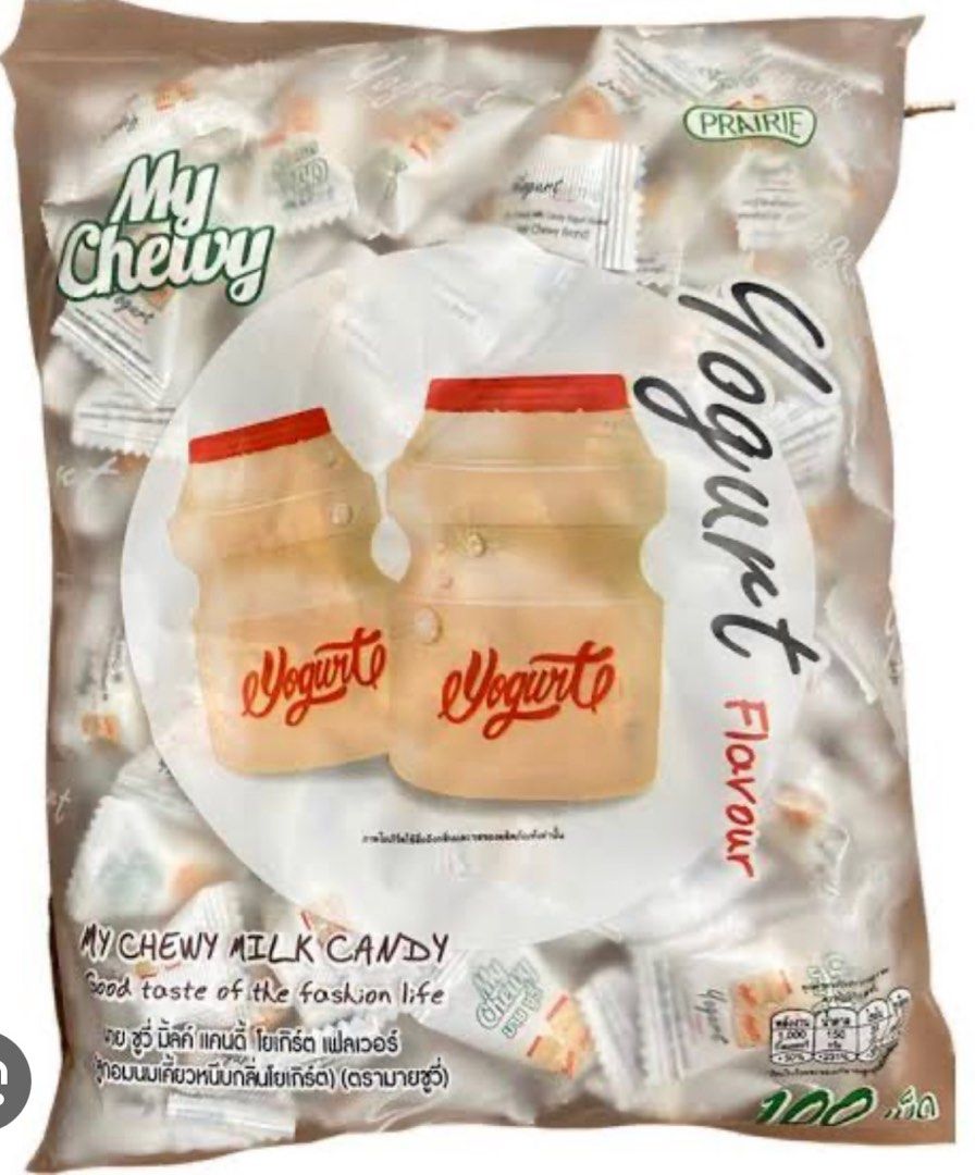 Thailand yogurt chewy candy, Food & Drinks, Packaged & Instant Food on ...