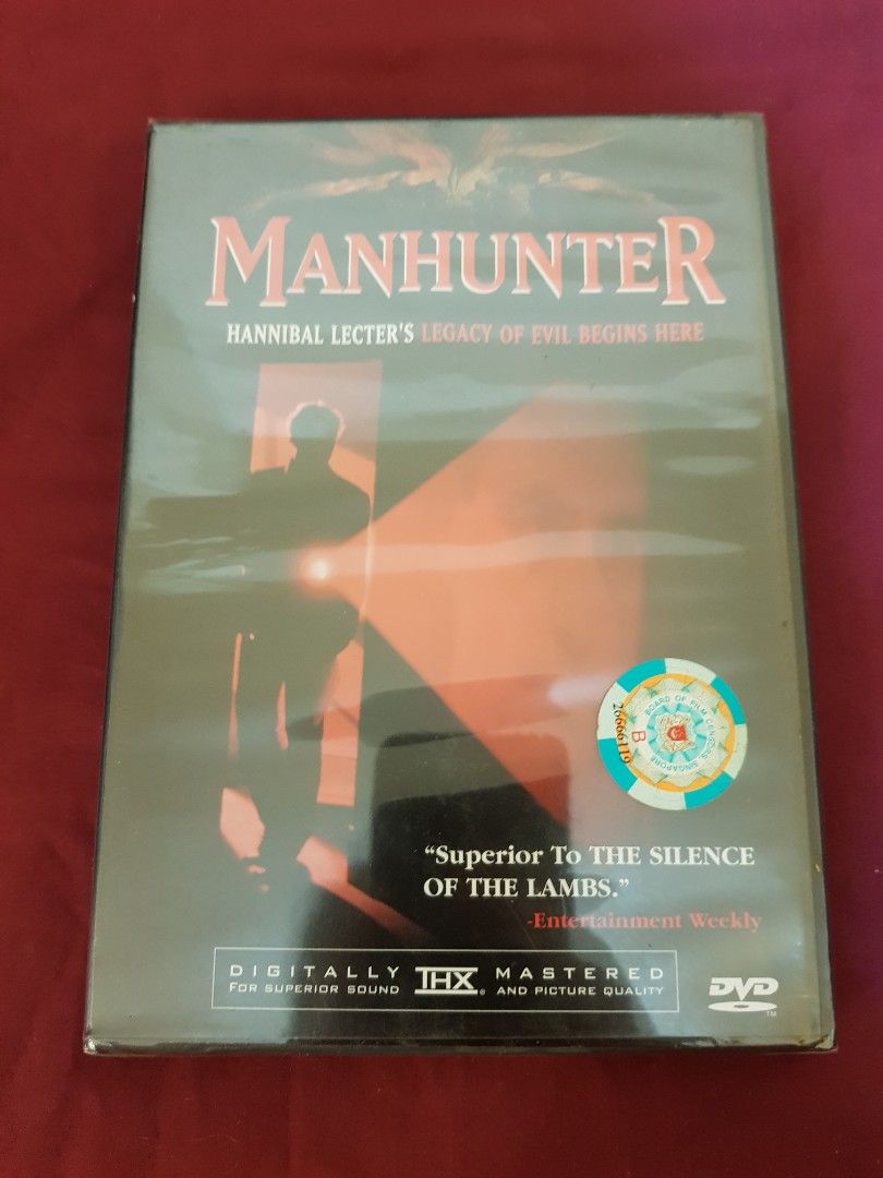 (Brand New) THX Mastered 1986 Manhunter Hannibal Lecter First Film Of ...