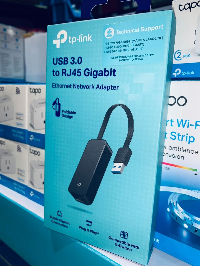 TP-Link UE306 USB 3.0 to RJ45 Gigabit Ethernet Network Adapter ...