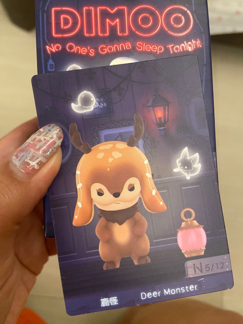 Trade Popmart Dimoo no one gonna sleep Deer, Hobbies & Toys, Toys ...