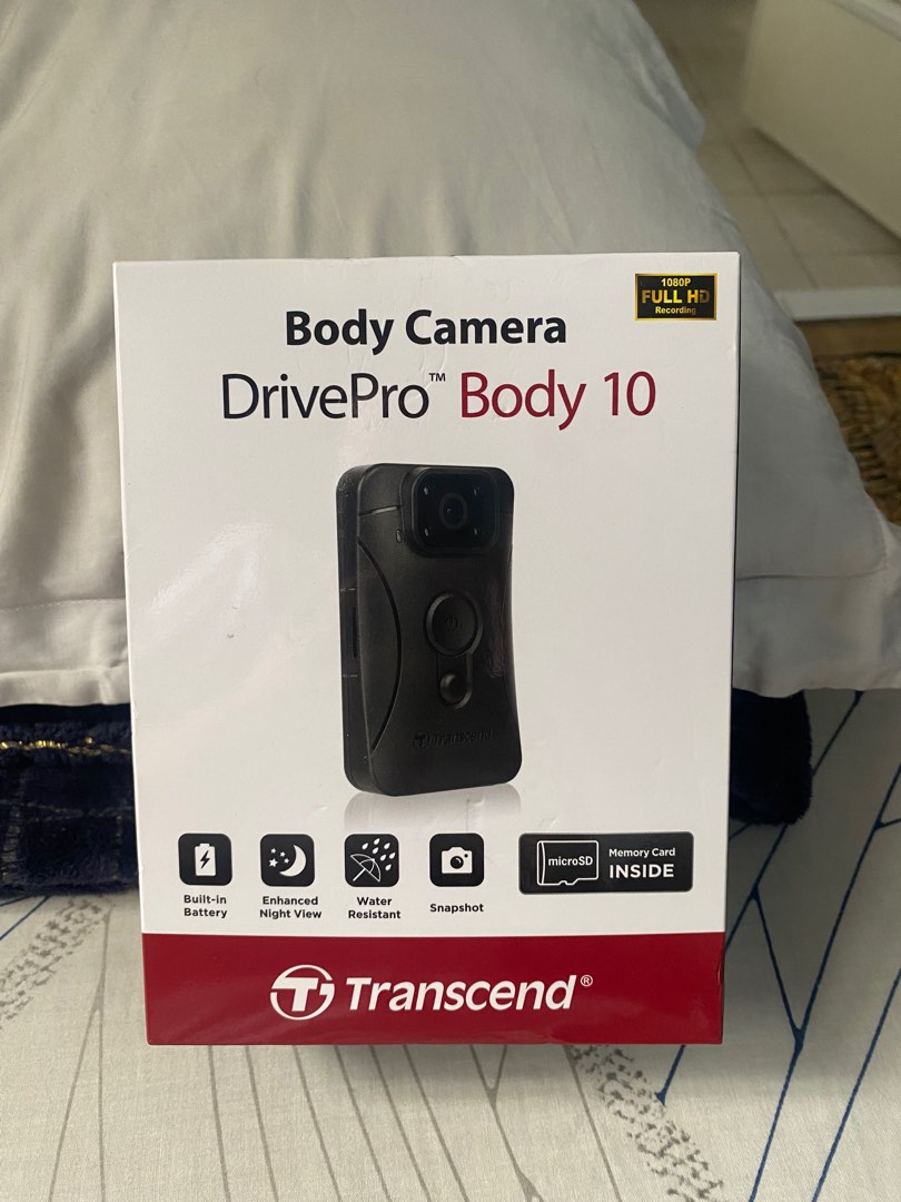 Transcend Body Camera DrivePro Body 10, Mobile Phones & Gadgets, Other ...