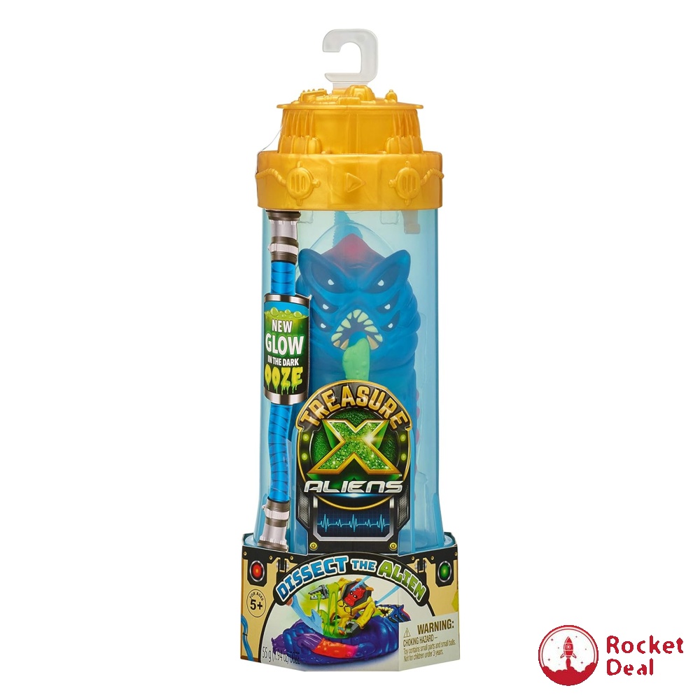 Treasure X Aliens - Glow in The Dark Dissect The Alien, Hobbies & Toys ...