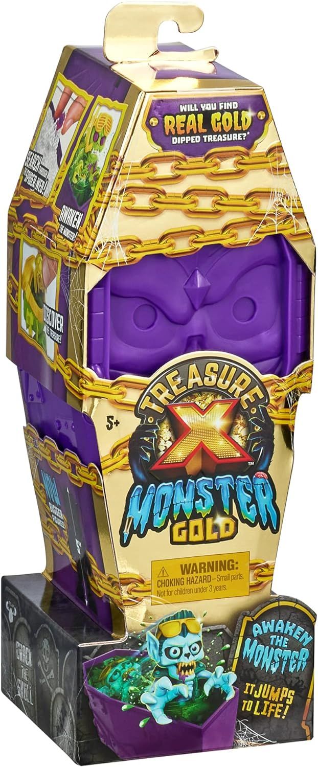 Treasure X Monster Gold- Monster Coffin - 13 Levels of Adventure - Will You find Real Gold ...