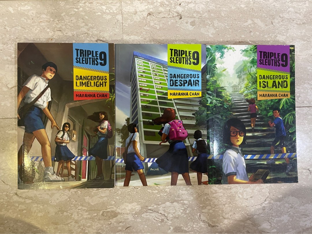 Triple Nine Sleuths Series by Maranna Chan, Hobbies & Toys, Books ...