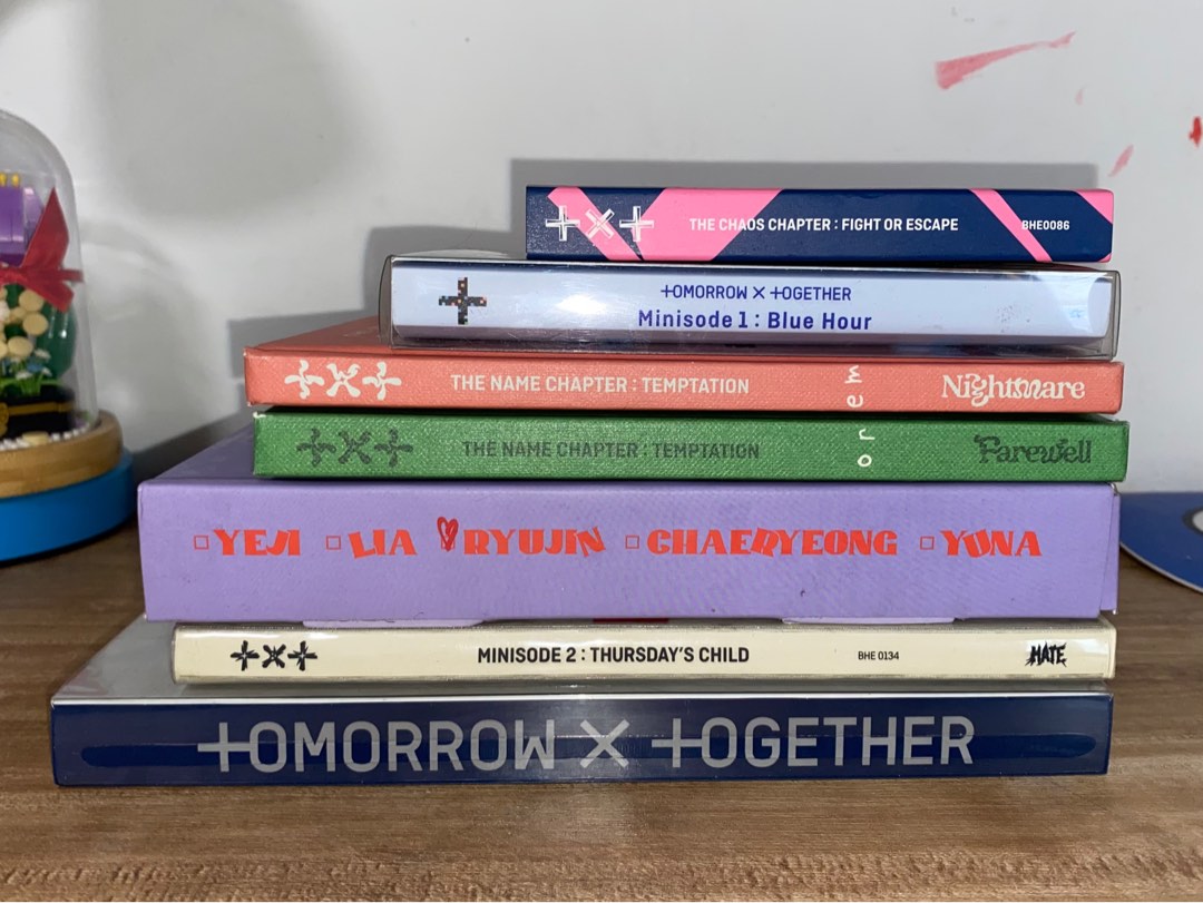 TXT and ITZY unsealed albums for sale, Hobbies & Toys, Memorabilia ...