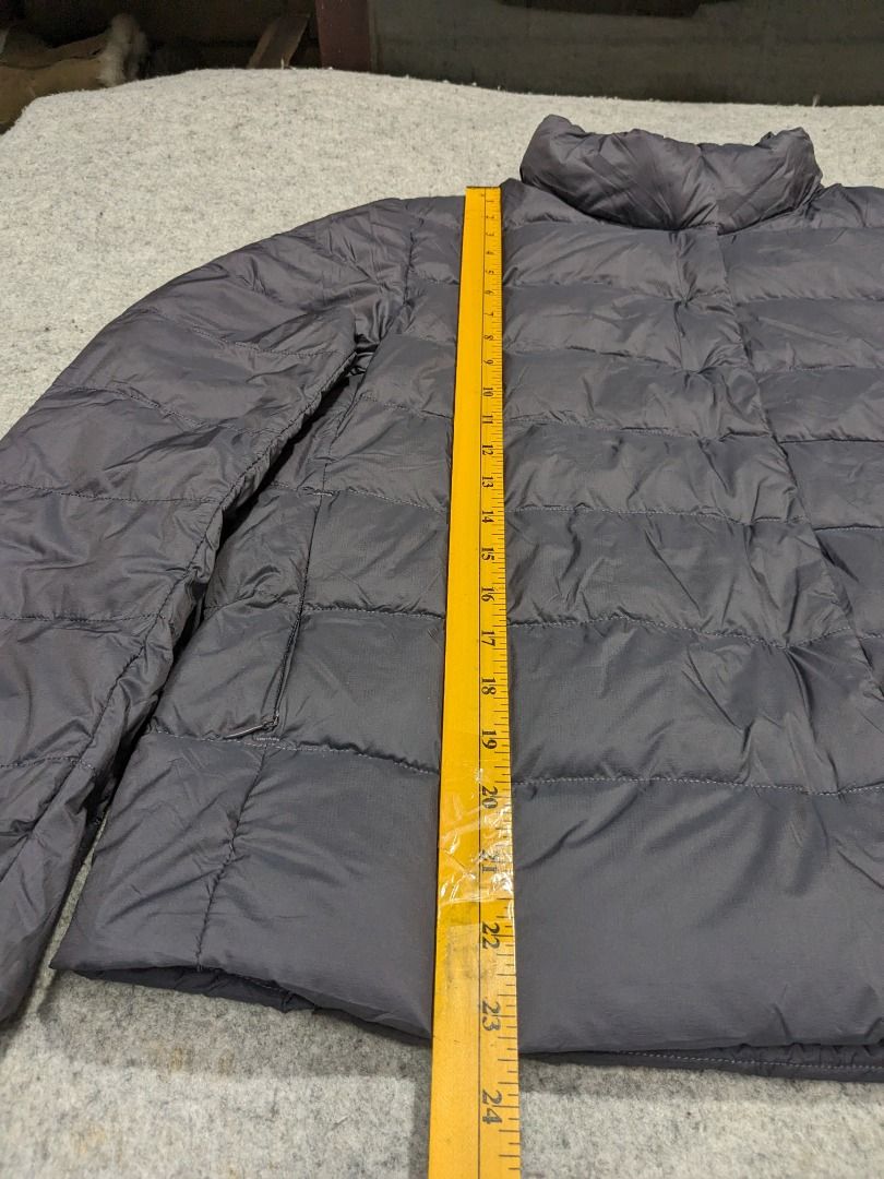UNIQLO Ultra Light Down Jacket Puff Puffer Jacket Grey Winter Coldgear ...