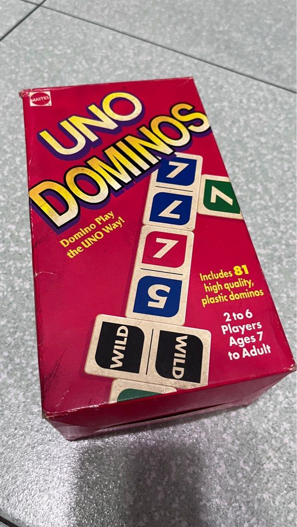 Uno domino, Hobbies & Toys, Toys & Games on Carousell