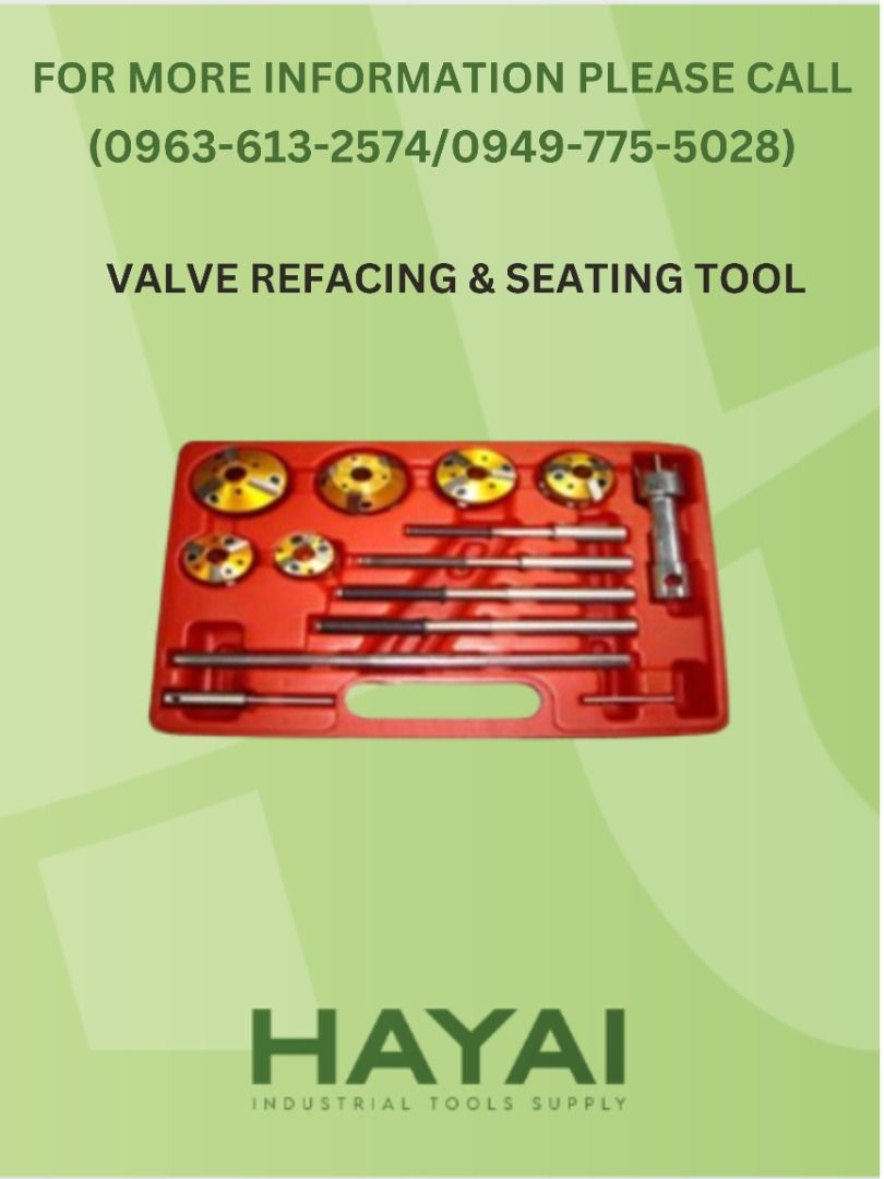 VALVE REFACING & SEATING TOOL, Commercial & Industrial, Construction ...