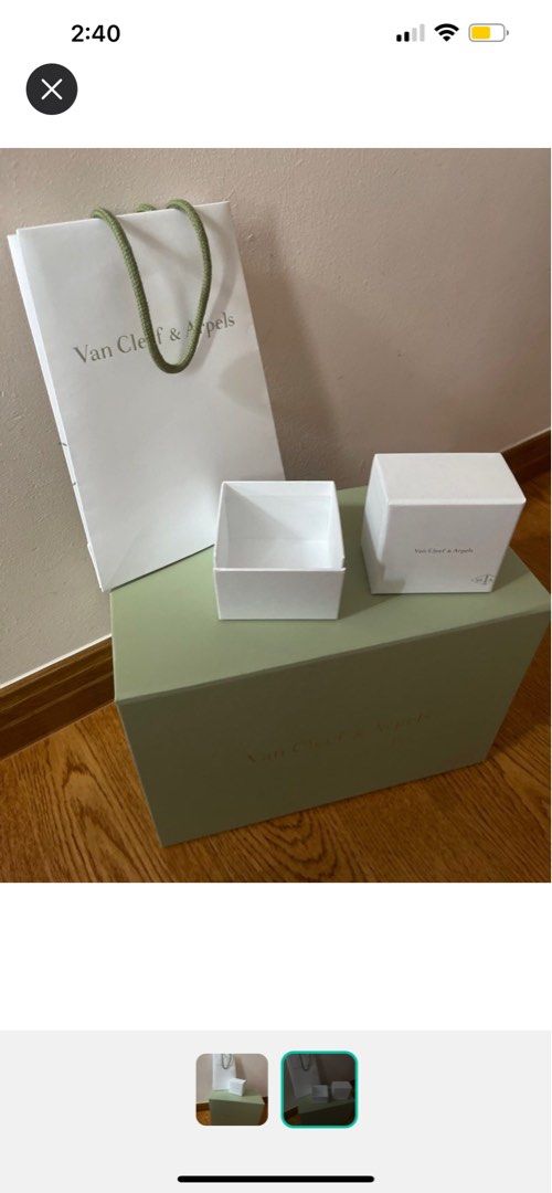 Van cleef vca box, Luxury, Accessories on Carousell