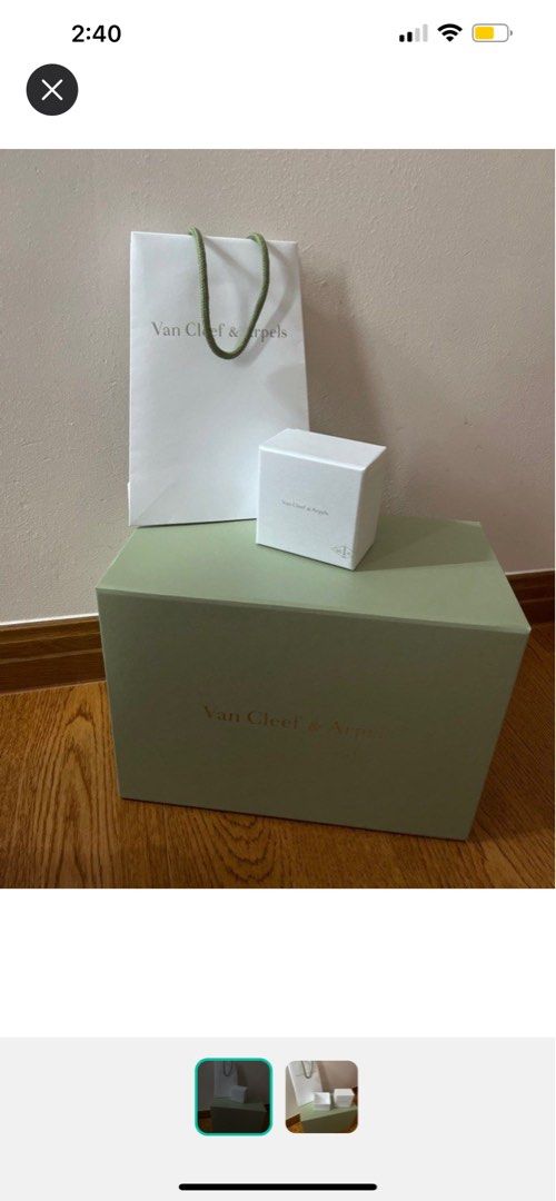 Van cleef vca box, Luxury, Accessories on Carousell