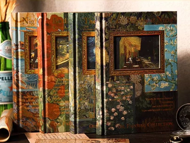 Van Gogh Oil Painting Collection Illustration Visual Art Book, Hobbies ...