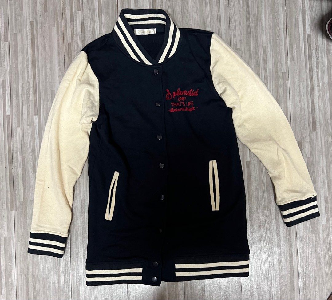 VARSITY JACKET, Women's Fashion, Coats, Jackets and Outerwear on Carousell