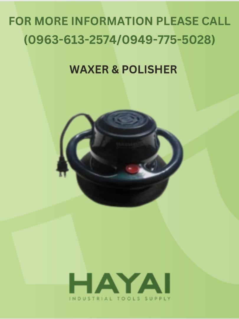 WAXER & POLISHER, Commercial & Industrial, Construction Tools ...