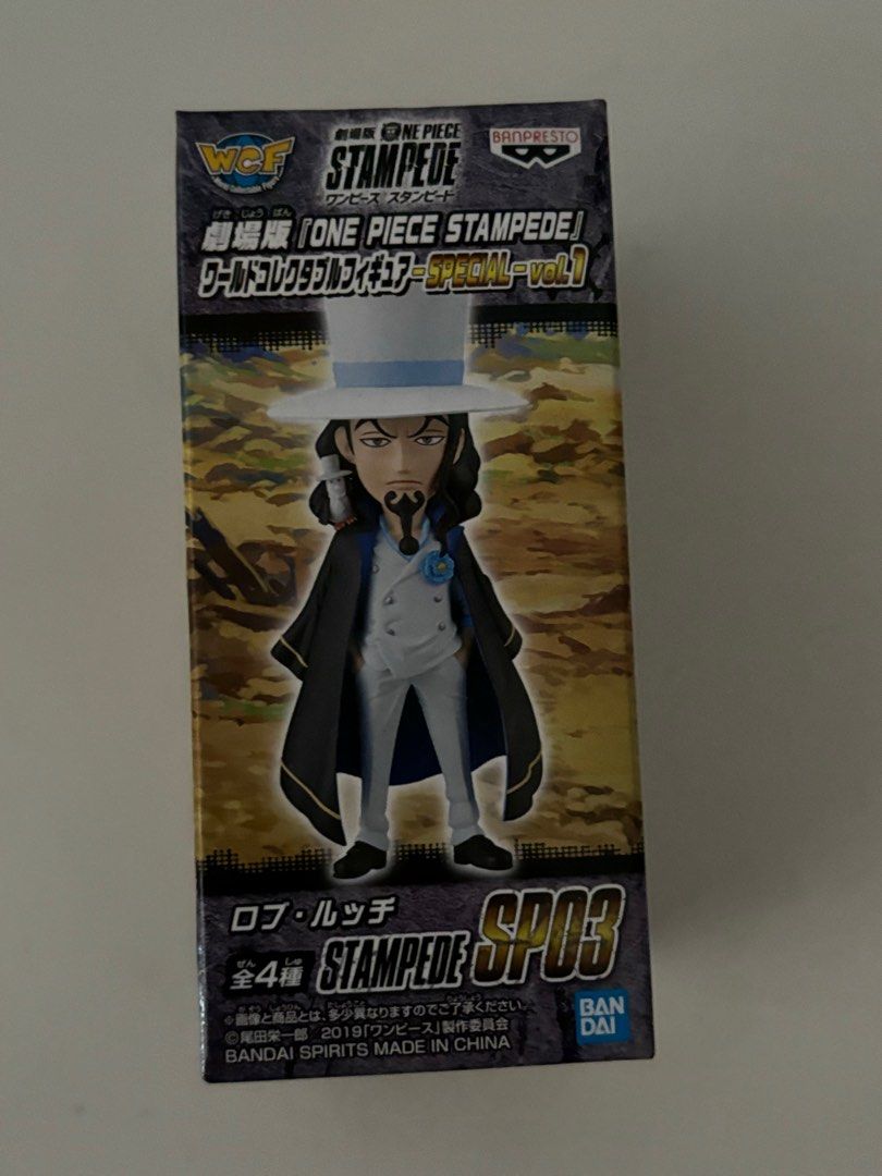 WCF One Piece Stampede Special Volume 1 Rob Lucci SP03, Hobbies & Toys ...