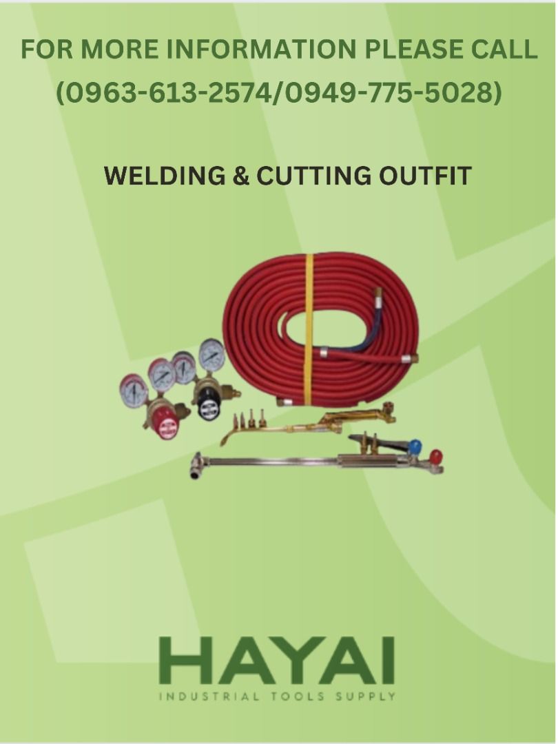 WELDING & CUTTING OUTFIT, Commercial & Industrial, Construction Tools ...