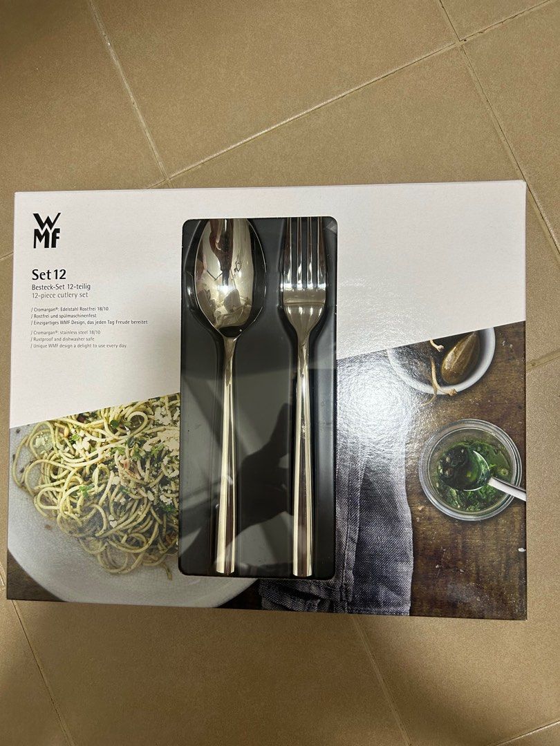 WMF 12 piece cutlery set , Furniture & Home Living, Kitchenware ...