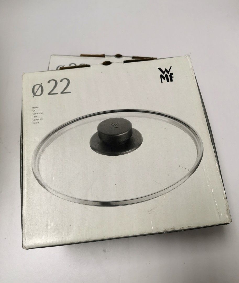 WMF Glass Lid for 22cm, Furniture & Home Living, Kitchenware ...