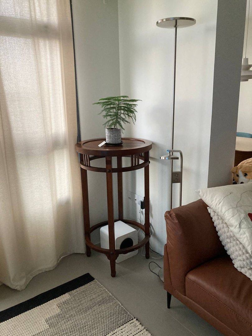 Wood high side table, Furniture & Home Living, Furniture, Tables & Sets ...
