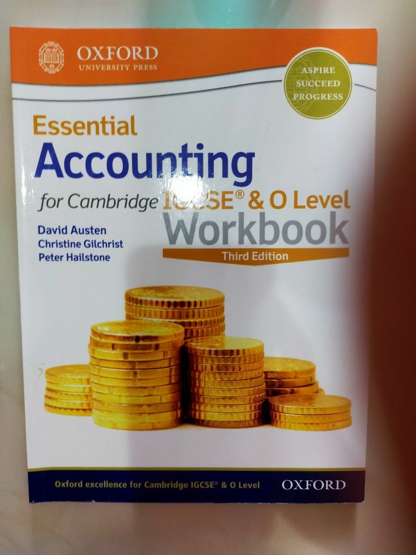 Workbook Essential Accounting for Cambridge IGCSE & O Level, Hobbies ...