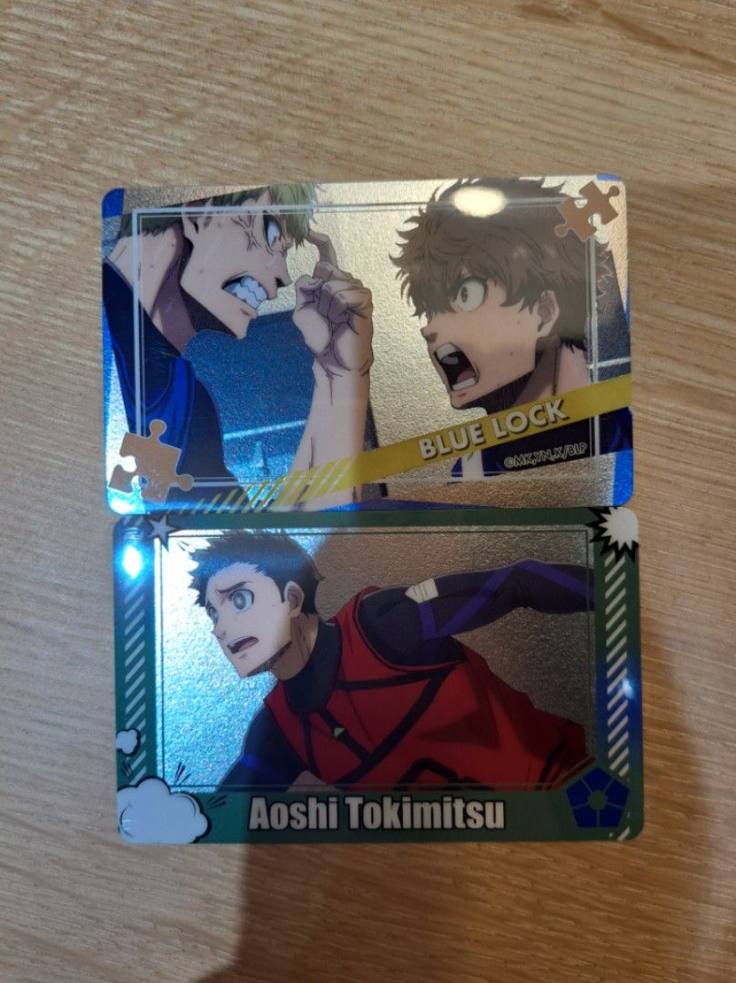 WTS blue lock cards, Hobbies & Toys, Memorabilia & Collectibles, J-pop ...