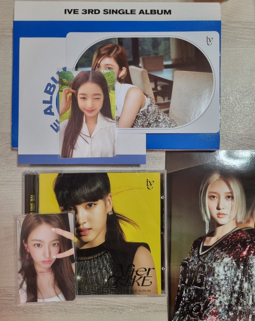 [wts] ive afterlike pcs - wonyoung, yujin (w unsealed alb/pc alone), Hobbies & Toys, Memorabilia ...