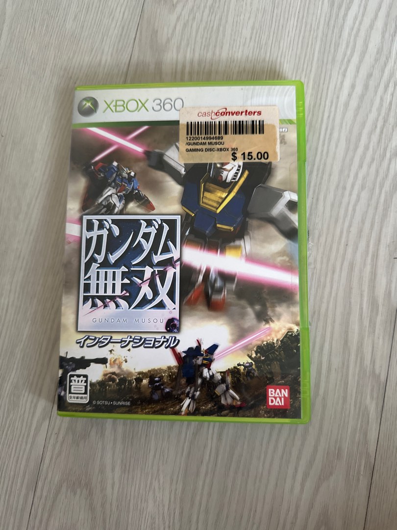 Xbox 360 Game Gundam Musou, Video Gaming, Video Games, Xbox on Carousell