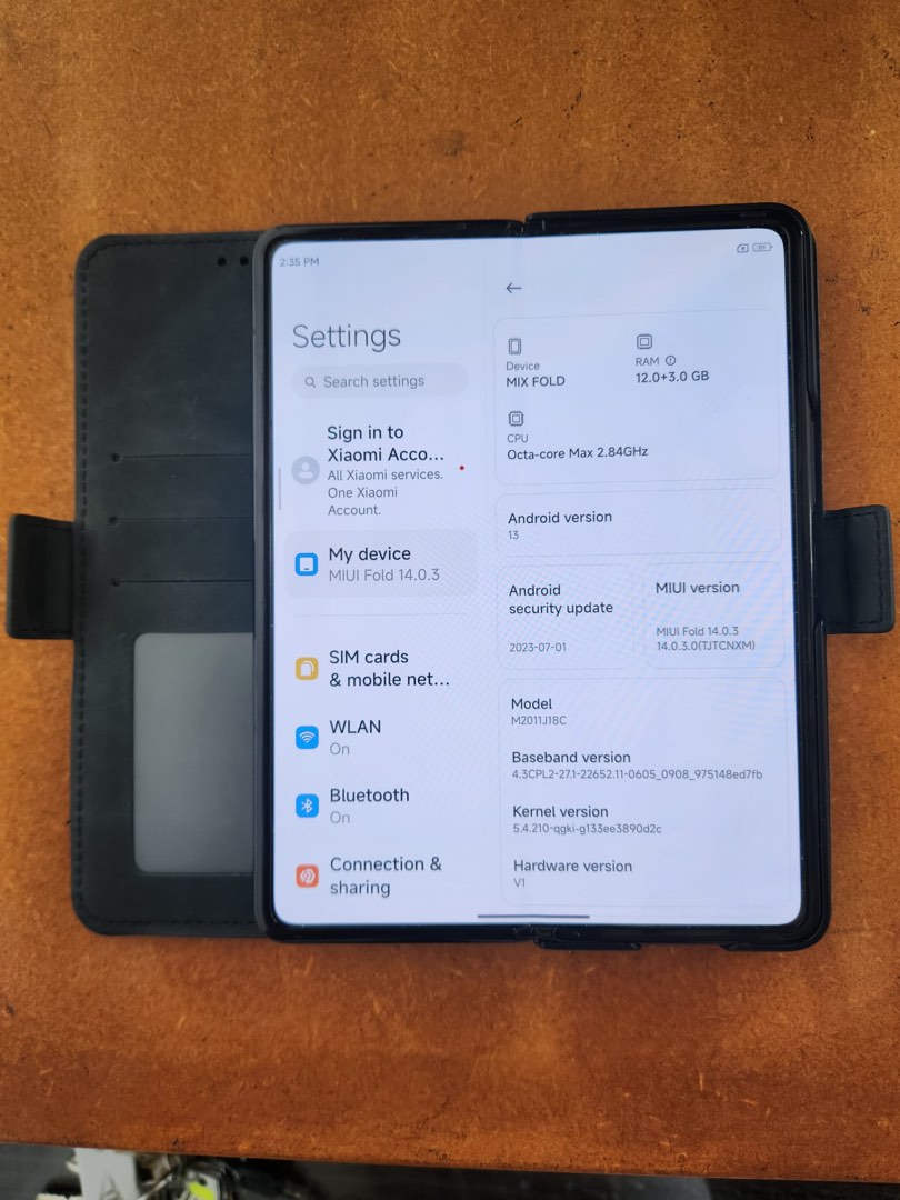 Xiaomi Xiao Mi Mix Fold 2021 Black 256 GB, Mobile Phones & Gadgets ...