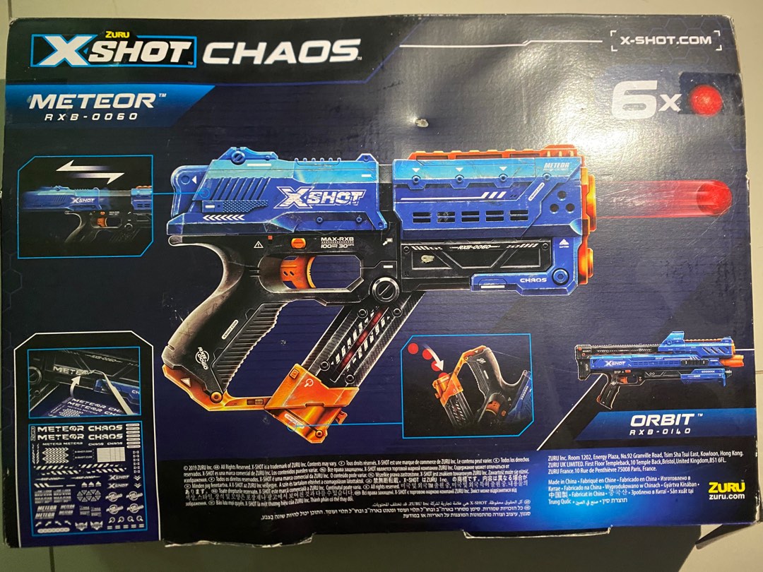 X-Shot Chaos Meteor Toy, Hobbies & Toys, Toys & Games on Carousell