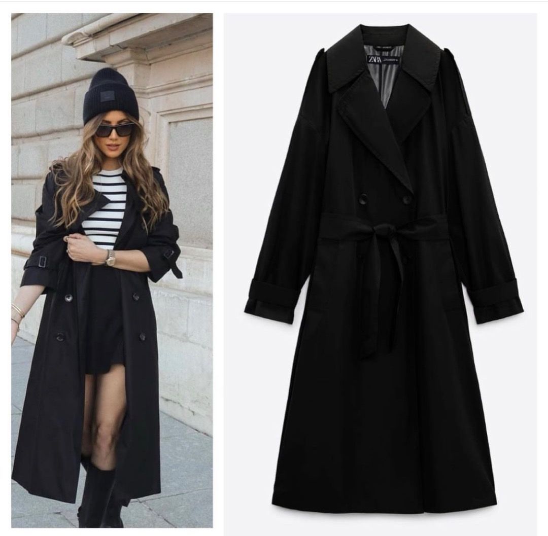 Zara technical trench, Women's Fashion, Coats, Jackets and Outerwear on ...